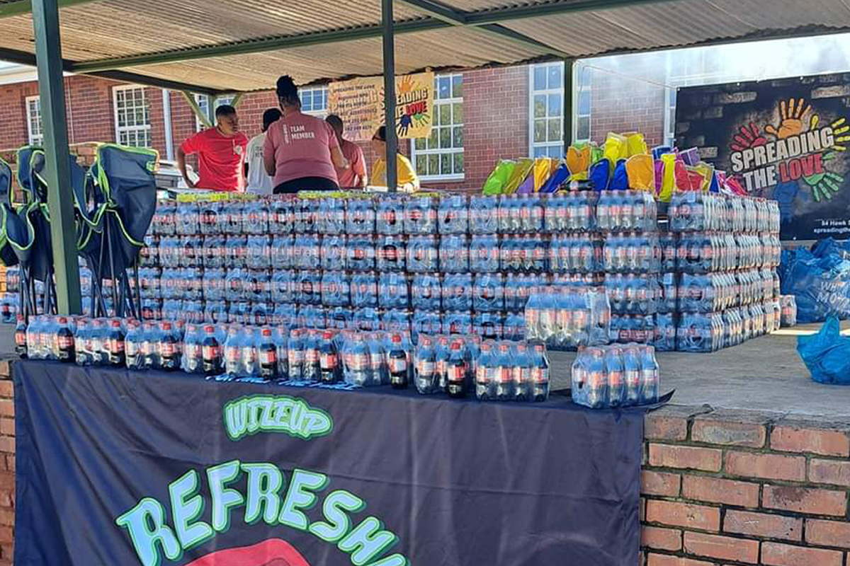 Refreshhh adds the fizz for charity | Refreshhh Soft Drinks