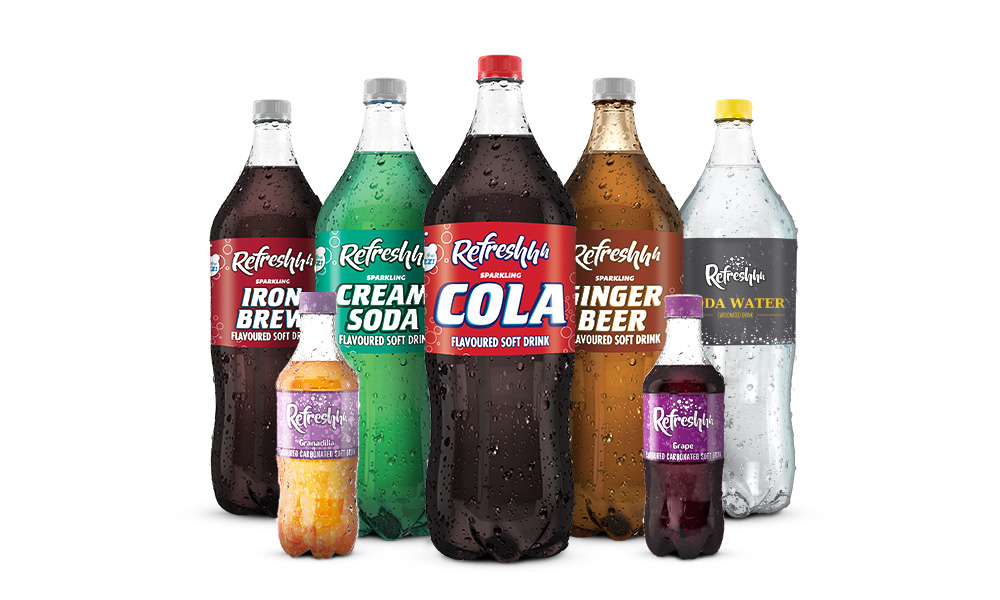 Product Range | Refreshhh Soft Drinks and Mixers